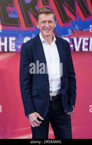 Sir Tim Peake poses for photographers upon arrival for the Gala ...