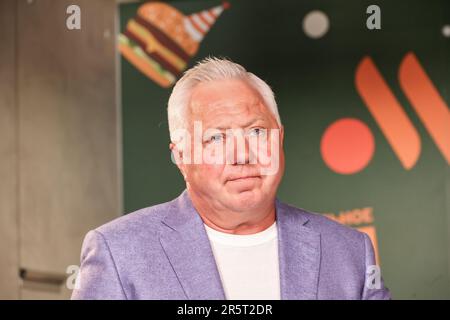 05.06.2023. Russland. Moskau. Der Eigentümer des Unternehmens „Yummy ...