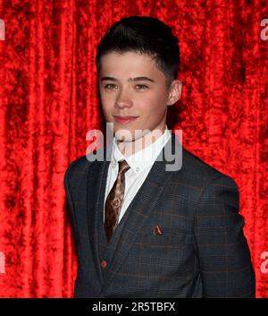 Manchester. UK. Jayden Fox Bei den British Soap Awards 2023. Das Lowry ...
