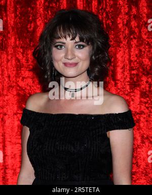 Manchester. UK. Rachel Gill-Davies bei den British Soap Awards 2023 ...