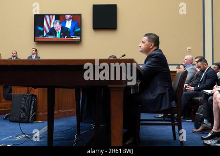 UNITED STATES - JUNE 6: Joseph Cuffari, right, inspector general for ...