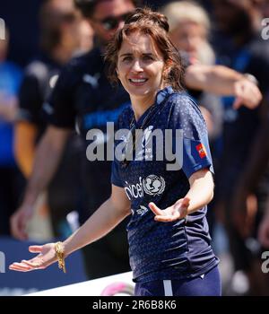 England trainiert Vicky McClure während eines Trainings bei Champneys ...