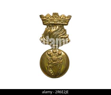 Die Royal Irish Regiment regimental Abzeichen emblem Crest auf einen ...