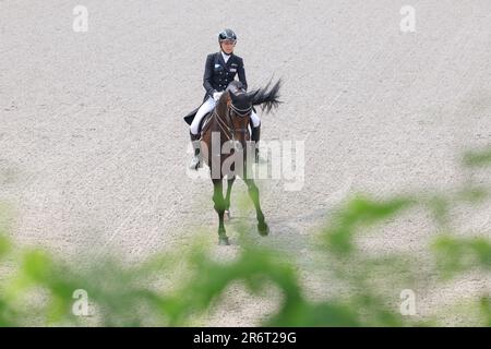 11. Juni 2023, Nordrhein-Westfalen, Balve: Reitsport: Deutsche ...