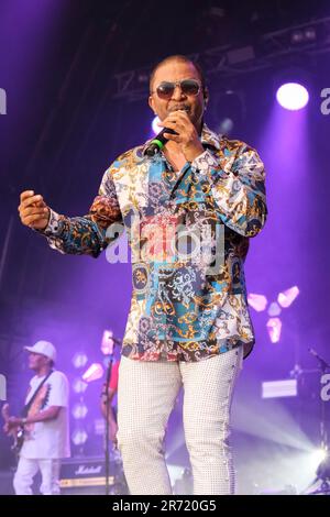 Shawn McQuiller von Kool and the Gang tritt beim Cambridge Club ...