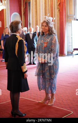 Christine Rice, Opera Singer, aus High Wycombe, wird von der Prinzessin ...