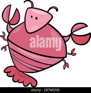 tierische Abbildung Krebs Cartoon Krebse Comics Comic-Grafik ...