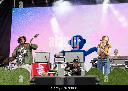 John Baldwin Gourley, left, Eric Howk, and Zoe Manville of Portugal ...