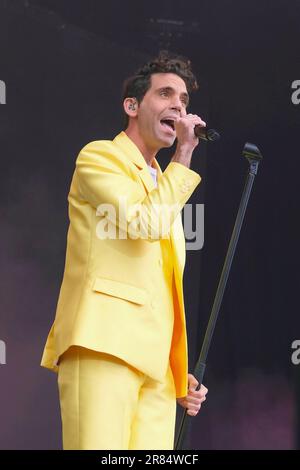 Der Songwriter Michael Holbrook Penniman Jr, bekannt als Mika, tritt ...