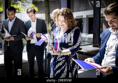 DEN HAAG - Heleen van den Berg (amtierender Direktor der staatlichen ...