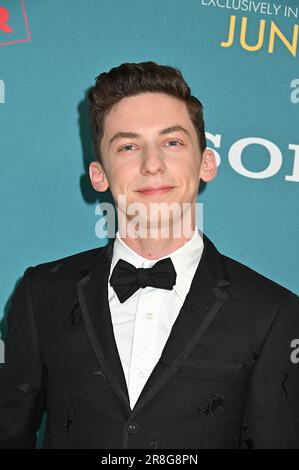 Andrew Feldman attends the premiere for "No Hard Feelings" at AMC ...