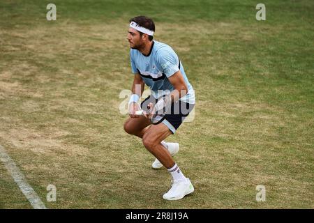 Halle, Westfalen, Deutschland. 21. Juni 2023. ROMAN SAFIULLIN in Aktion ...
