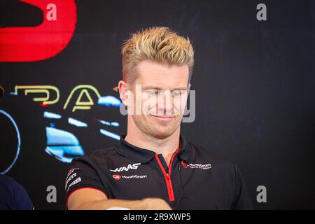 #27 Nico Hulkemberg, (GER) Haas F1 Team während des österreichischen GP ...