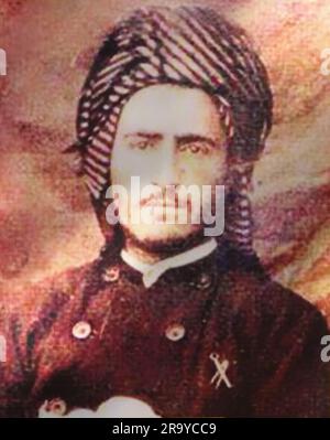Diyarbakir, Türkei, 29/06/2023, Ein Poster des kurdischen Führers Seyid ...