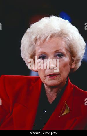 Annemarie Renger, deutsche Politikerin, von 1976 bis 1990 Vize ...