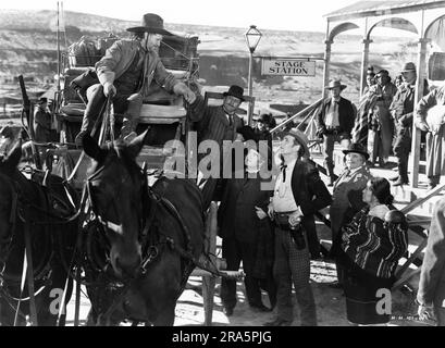 WALTER HUSTON als Doc Holliday im OUTLAW 1943 Regisseure HOWARD HUGHES ...
