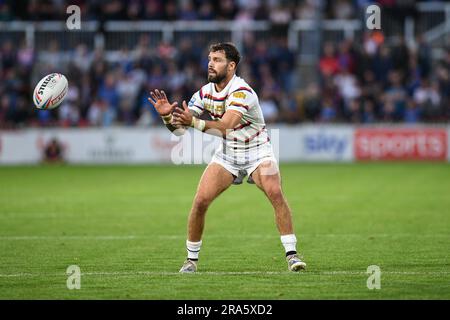 Wakefield, England - 23. Juni 2023 - Wakefield Trinity's Luke Gale ...