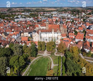schloss Öhringen und hofgarten,Öhringen,hohenlohe,baden-württemberg ...