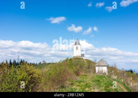 Puch bei Weiz, barocke calvary-Anlage auf dem Berg Kulm im Steirisches ...