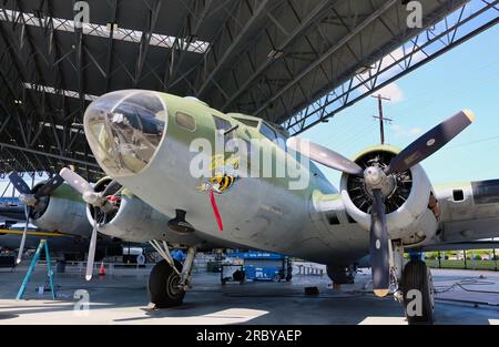 Boeing B-17F Flying Fortress 42-29782 Langstrecken-Bomber aus dem 2 ...