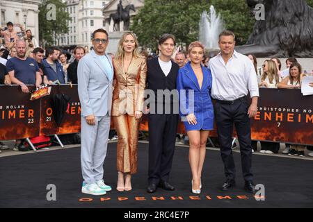 OPPENHEIMER, von links: Robert Downey Jr. AS Lewis Strauss, Matthew ...