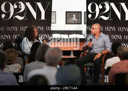 Christian Cooper in conversation with Whoopi Goldberg discussing his ...