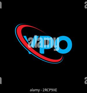 VPO-Logo mit kreisförmigem Buchstaben in Kreis- und Ellipsenform. VPO ...