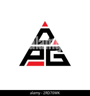 DPG-Logo mit Dreiecksbuchstaben und Dreiecksform. DPG-Monogramm mit ...