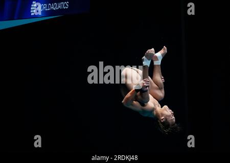 Bertrand Rhodict Anak Lises of Malaysia competes in the men's 10m ...