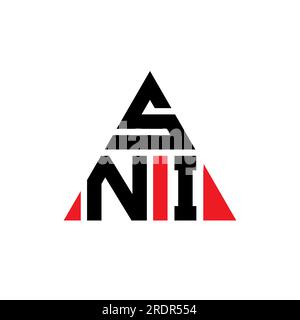 SNH-Logo mit Dreiecksbuchstaben und Dreiecksform. SNH Dreieck Logo ...