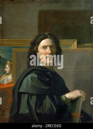 Dieses Selbstporträt von Nicolas Poussin aus dem Jahr 1650 präsentiert ...