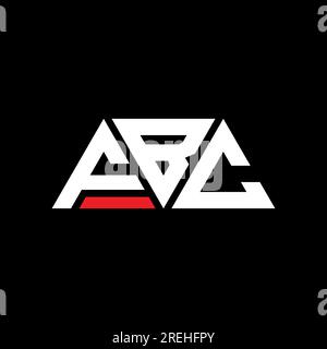 FBC-Logo mit Dreiecksbuchstaben und Dreiecksform. Monogramm mit FBC ...