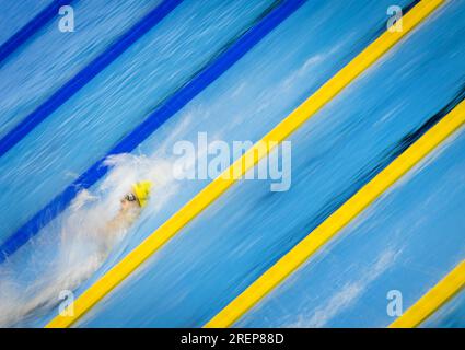 FUKUOKA - Kaylee McKeown aus Australien gewinnt am siebten Tag der ...