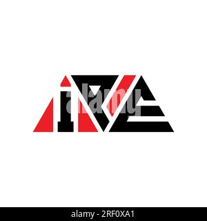 IPE-Logo mit Dreiecksbuchstaben und Dreiecksform. IPE-Dreieck-Logo ...