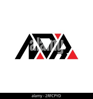 NDR-Logo mit dreieckigem Buchstaben in Dreiecksform. NDR-Dreieck-Logo ...