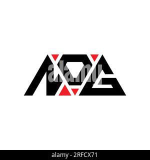 NOG-Logo mit Dreiecksbuchstaben und Dreiecksform. MONOGRAMM mit NOG ...