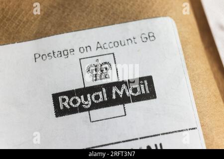 Zeichen und Symbole, Royal Mail Logo Stockfotografie - Alamy