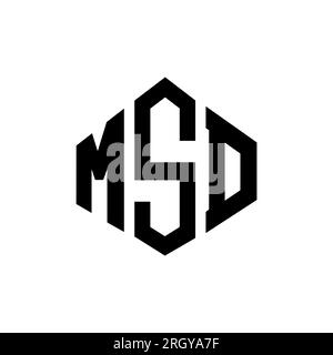 MSD-Logo in Polygonform. MSD-Logo in Polygon- und Würfelform. MSD ...