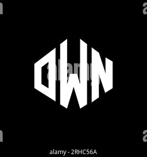 Logo mit EIGENEM Buchstaben und Polygonform. EIGENES Polygon- und ...