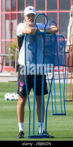 München, Deutschland. August 2023. Benjamin Havard (l) und Thomas ...