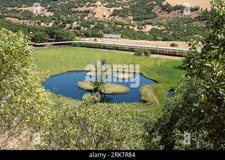Bingol, Turkey. 20th Aug, 2023. Top view of the Floating Islands ...