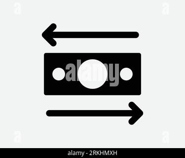 Austausch und Symbol umwandeln. Pfeil Handel zurück. Vector ...