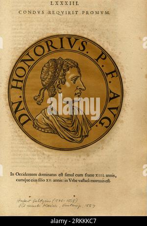 Porträts der römischen Kaiser (Icones imperatorum romanorum, ex priscis ...