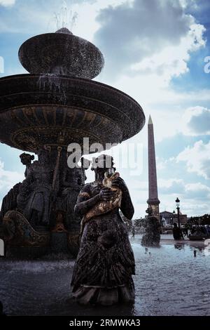 Der Luxor Obelisk (Obélisques de Louxor), der dem ägyptischen Pharao ...
