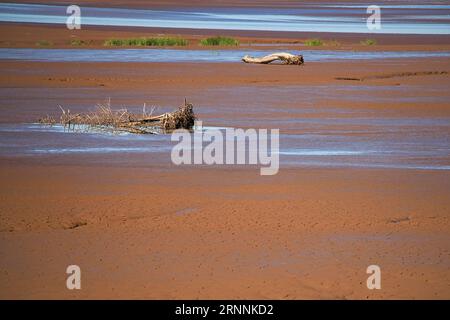 Cobequid Bay, Nova Scotia, Kanadas Ostküste. Aufgrund der höchsten ...
