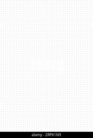 Gepunktetes Diagrammpapier mit Raster. Punktmuster, nahtlose ...