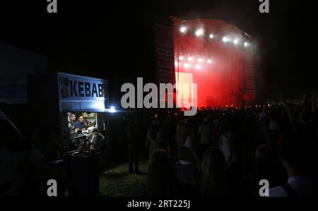 Linköping, Schweden. September 2023. Benjamin Ingrosso, Konzert ...