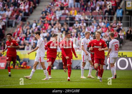 Köln, Deutschland. September 2023 30. Timo Hübers (Köln) 1. FC Köln - VfB Stuttgart 30.09.2023 ...