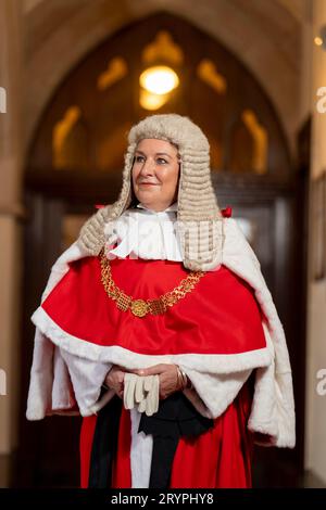 Die neue Lady Chief Justice, Dame Sue Carr, in der Westminster Abbey in ...