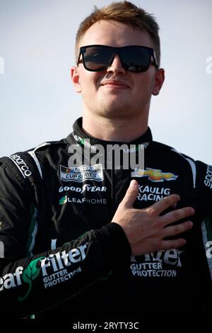 Justin Haley (31), Fahrer der NASCAR Cup Series, begibt sich auf dem ...